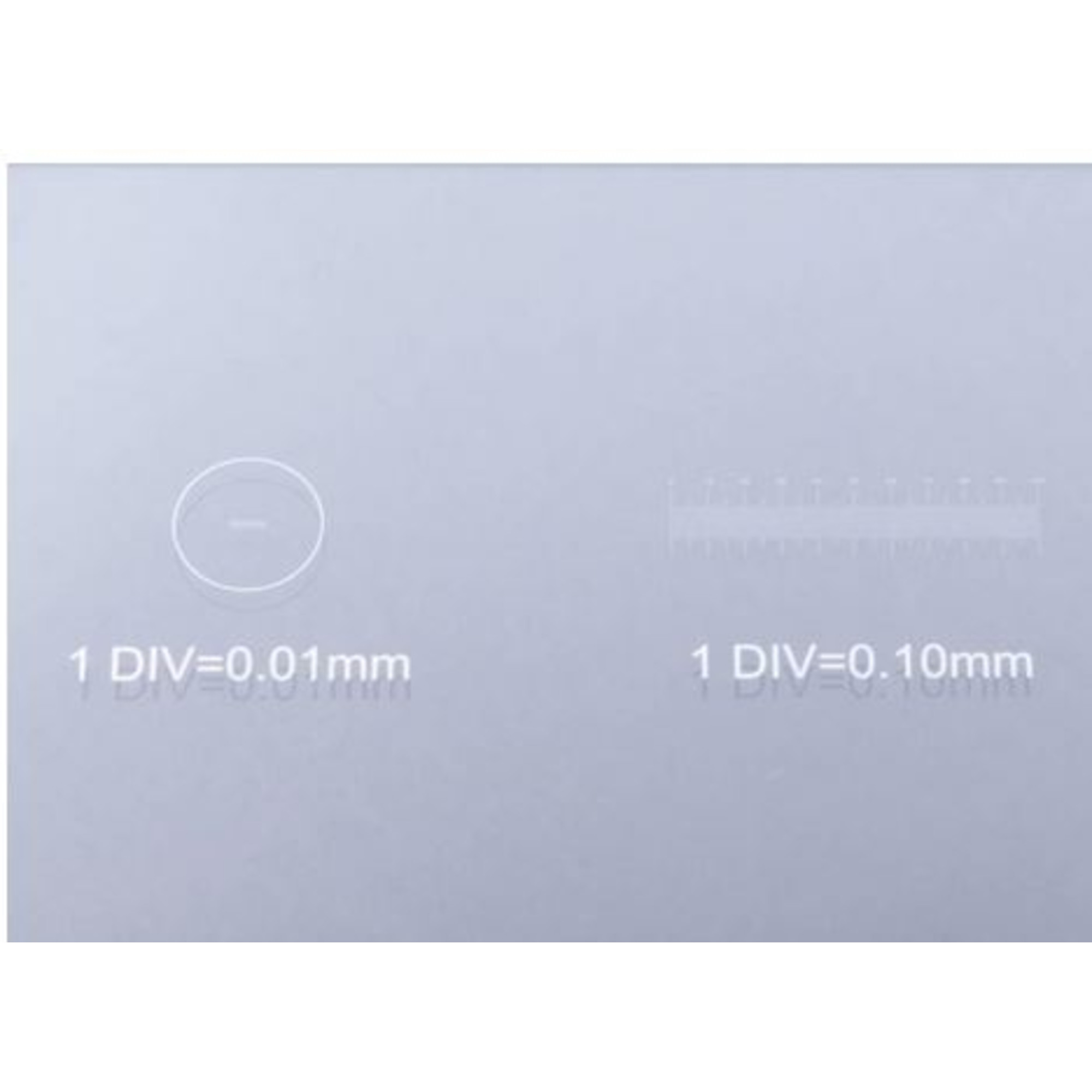 Bresser Object micrometers Microscope slides with micrometer scales 1/ ...