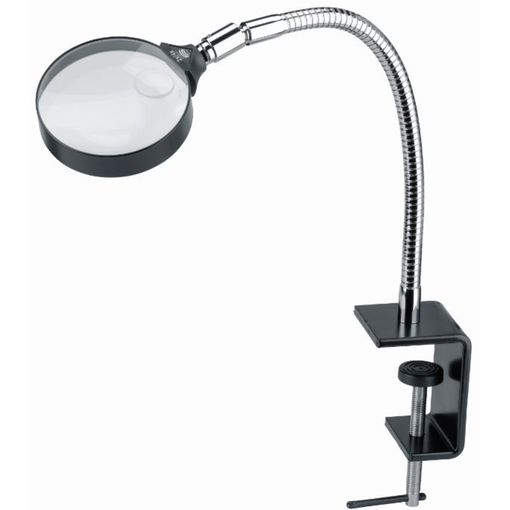 Schweizer Magnifying glass Work stand magnifier, table clamp, 2x/Ø120mm ...