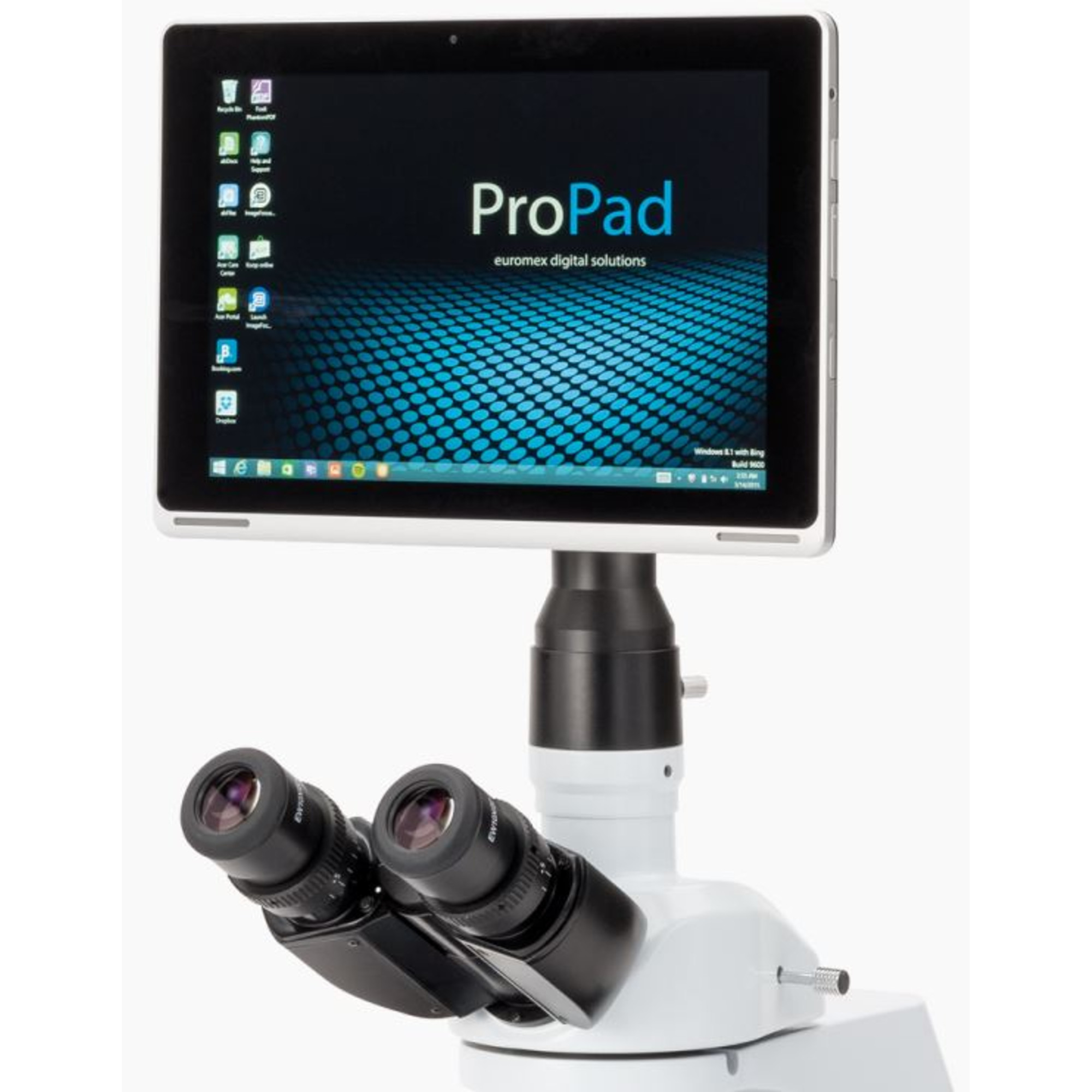 Euromex Camera ProPad-12, color, CMOS, 1/2.3", 12MP, USB 2, tablet 10.1"