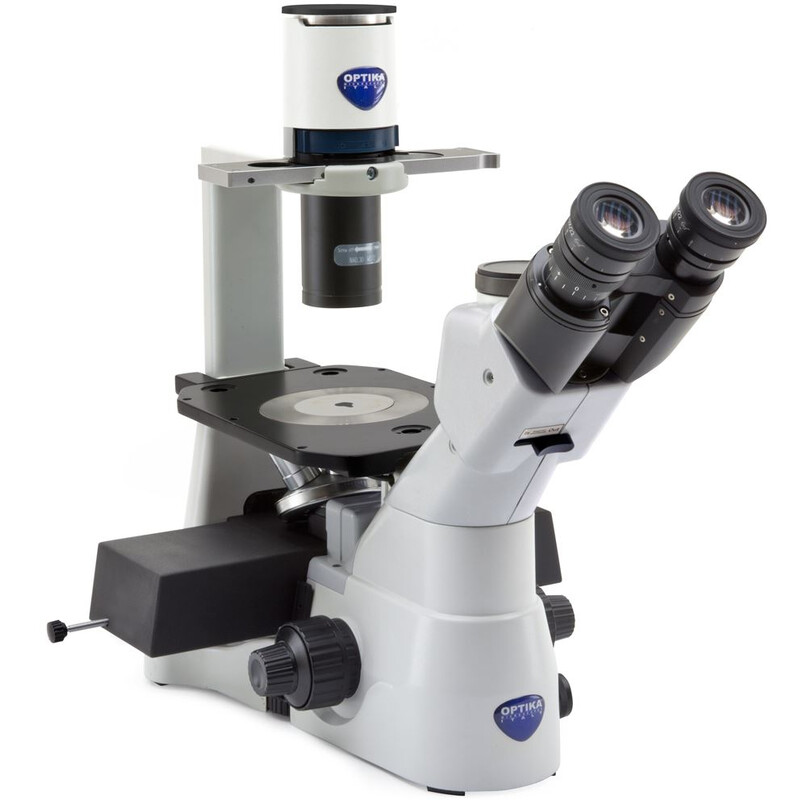 Optika Inverted microscope IM-3LD2, Plan IOS LWD PH, LED-FLUO, 400x ...